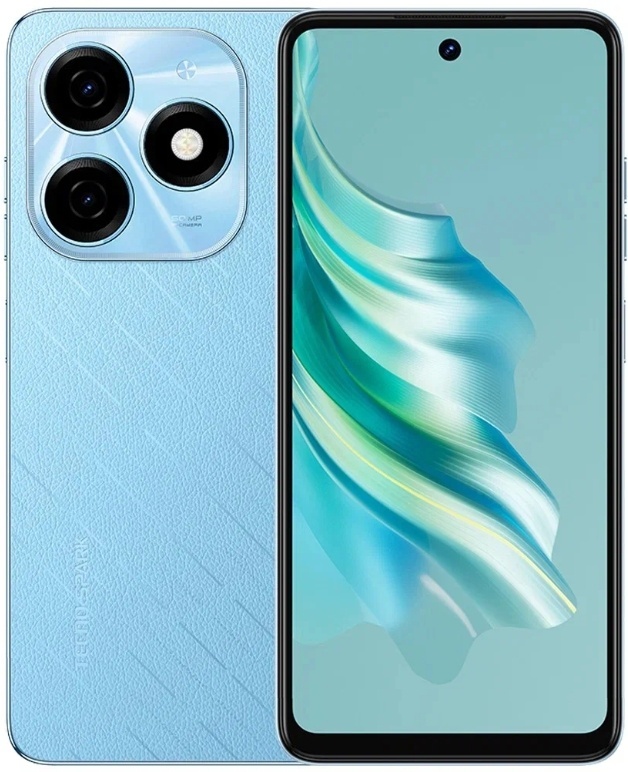 Купить Смартфон TECNO SPARK 20 8 ГБ/256 ГБ голубой в Алматы – Магазин ...