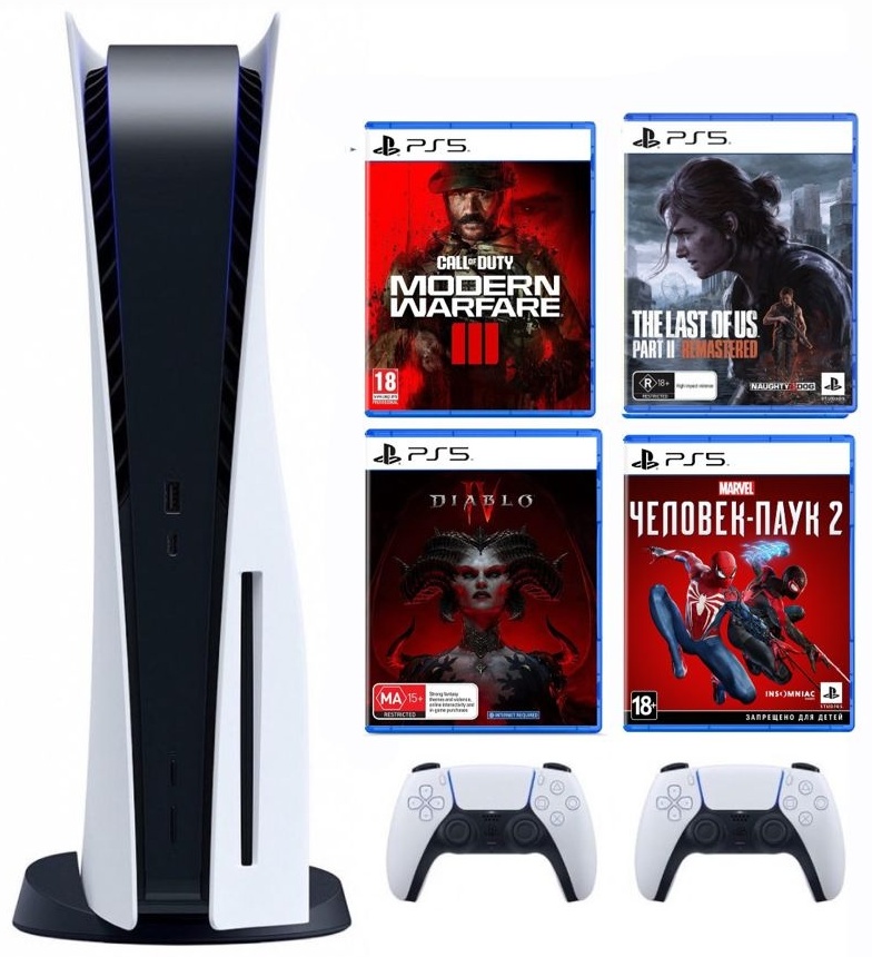 Купить Игровая приставка Sony Playstation 5 + геймпад + The Last of Us ...