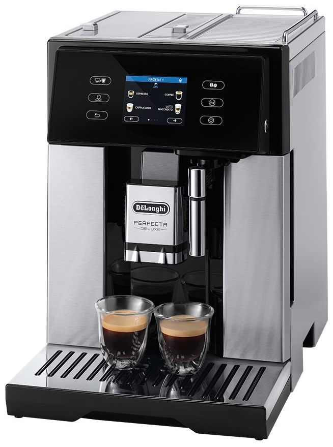 Купить Кофемашина Delonghi ESAM 460.80 MB серебристый в Алматы ...