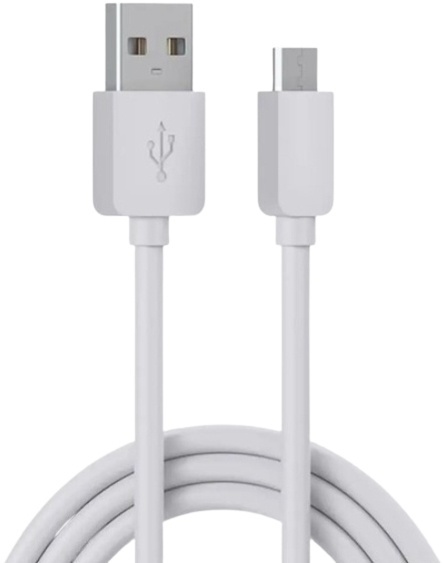 Купить Кабель USB 2.0 (M), micro-USB 2.0 (M) белый в кредит в Алматы ...