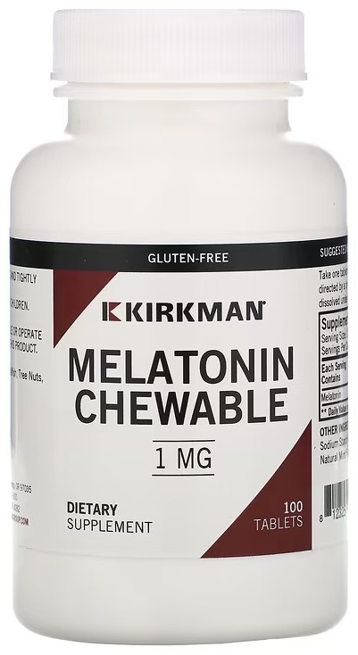 Купить Kirkman Labs БАД Melatonin Chewable Tablets, 1 mg 100 таблеток в ...