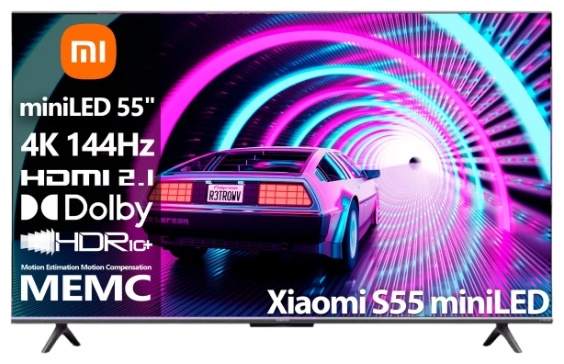 Купить Телевизор Xiaomi L55MA-SPL 140 см черный в Алматы – Магазин на Kaspi.kz