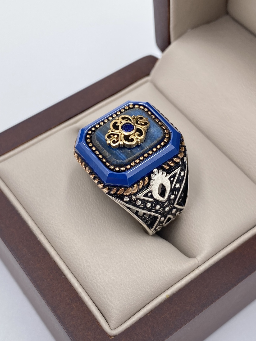 Купить Кольцо ADILZHAN GOLD kh01016 размер 21 вес 13.18 г серебро, кварц, агат в Алматы ...