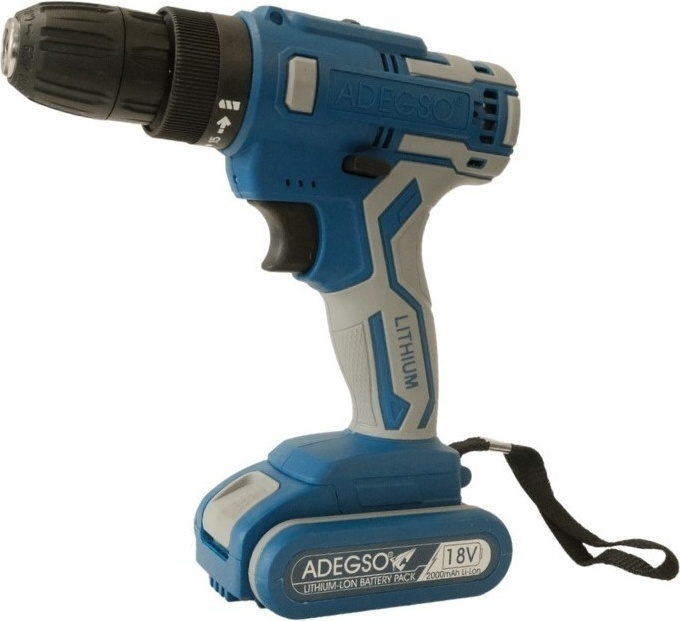 Купить ADEGSO дрель-шуруповерт AD-40133 18 В в Алматы – Магазин на Kaspi.kz