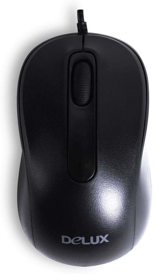 Купить Мышь Delux DLM-109OUB черный в Алматы – Магазин на Kaspi.kz