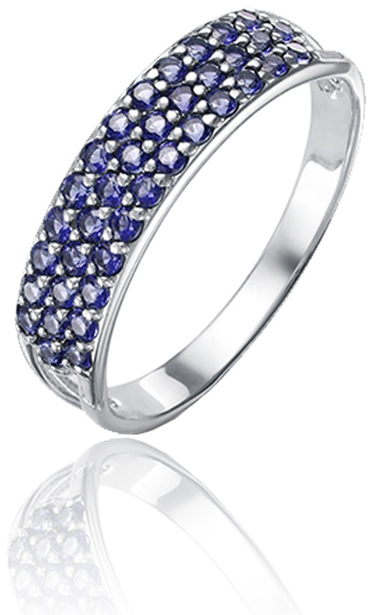 Купить Кольцо Lucente Silver 10-0014_сап_18 размер 18 вес 1.84 г серебро, фианит в Алматы ...