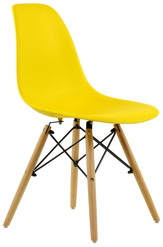 Купить Стул Barneo N-12 WoodMold, 45x47x42 см, желтый в Алматы ...