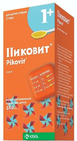 Купить Пиковит сироп 150 мл в Алматы – Магазин на Kaspi.kz