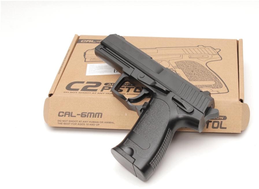 Купить Пистолет Airsoft gun C2 в Алматы – Магазин на Kaspi.kz