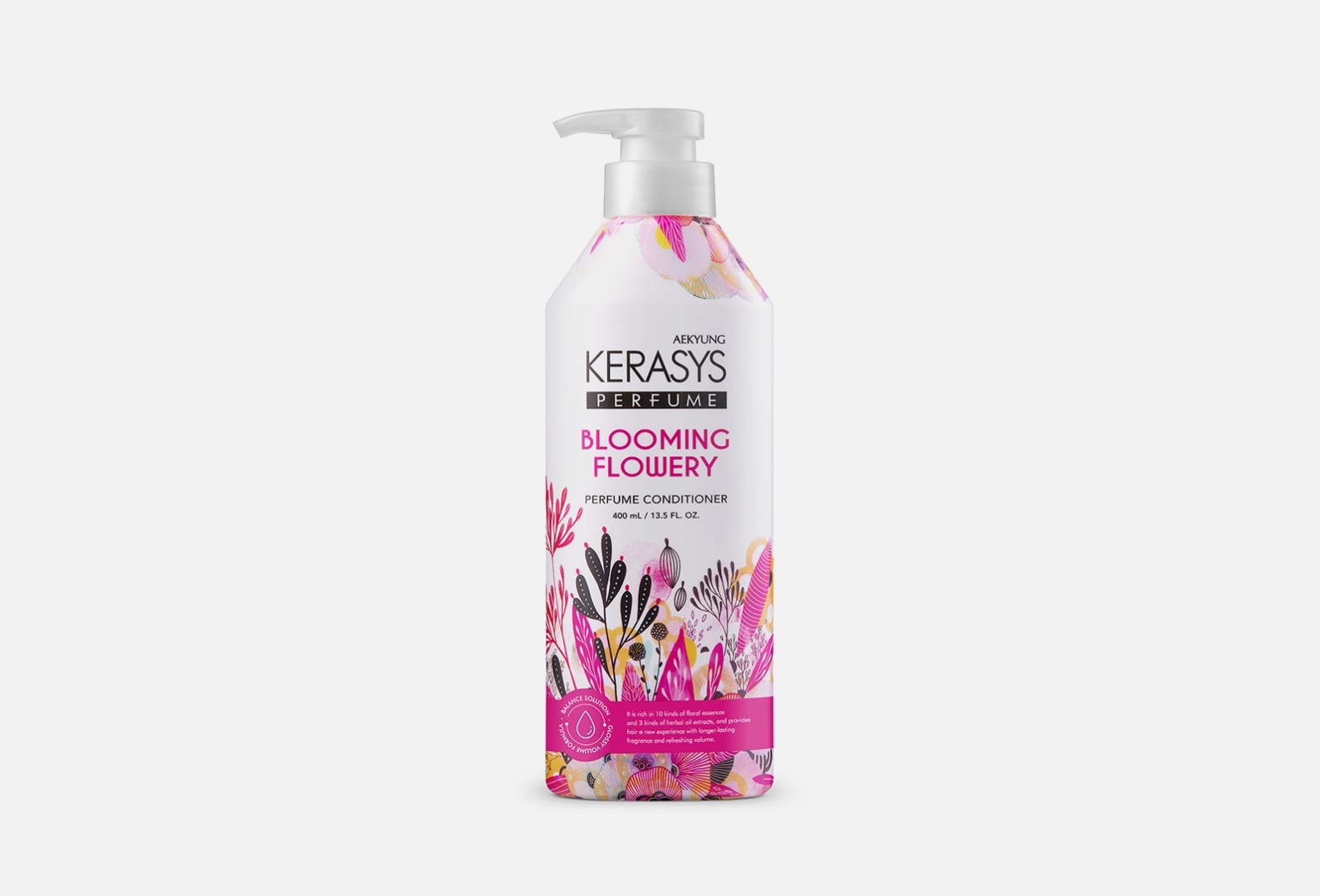 Купить KeraSys Blooming & Flowery Perfumed conditioner кондиционер 400 ...