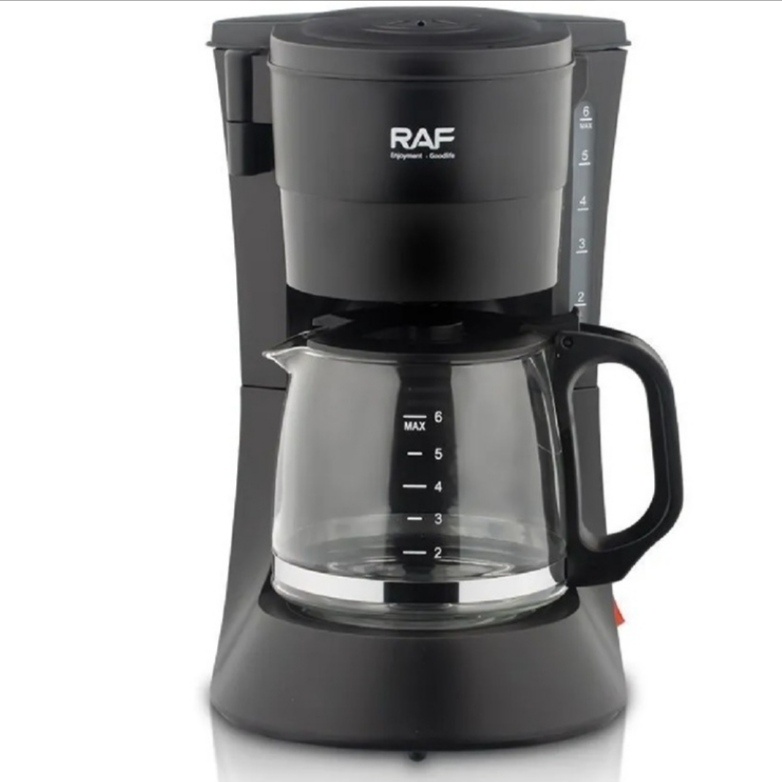Купить Кофеварка RAF R.100 черный в Алматы – Магазин на Kaspi.kz