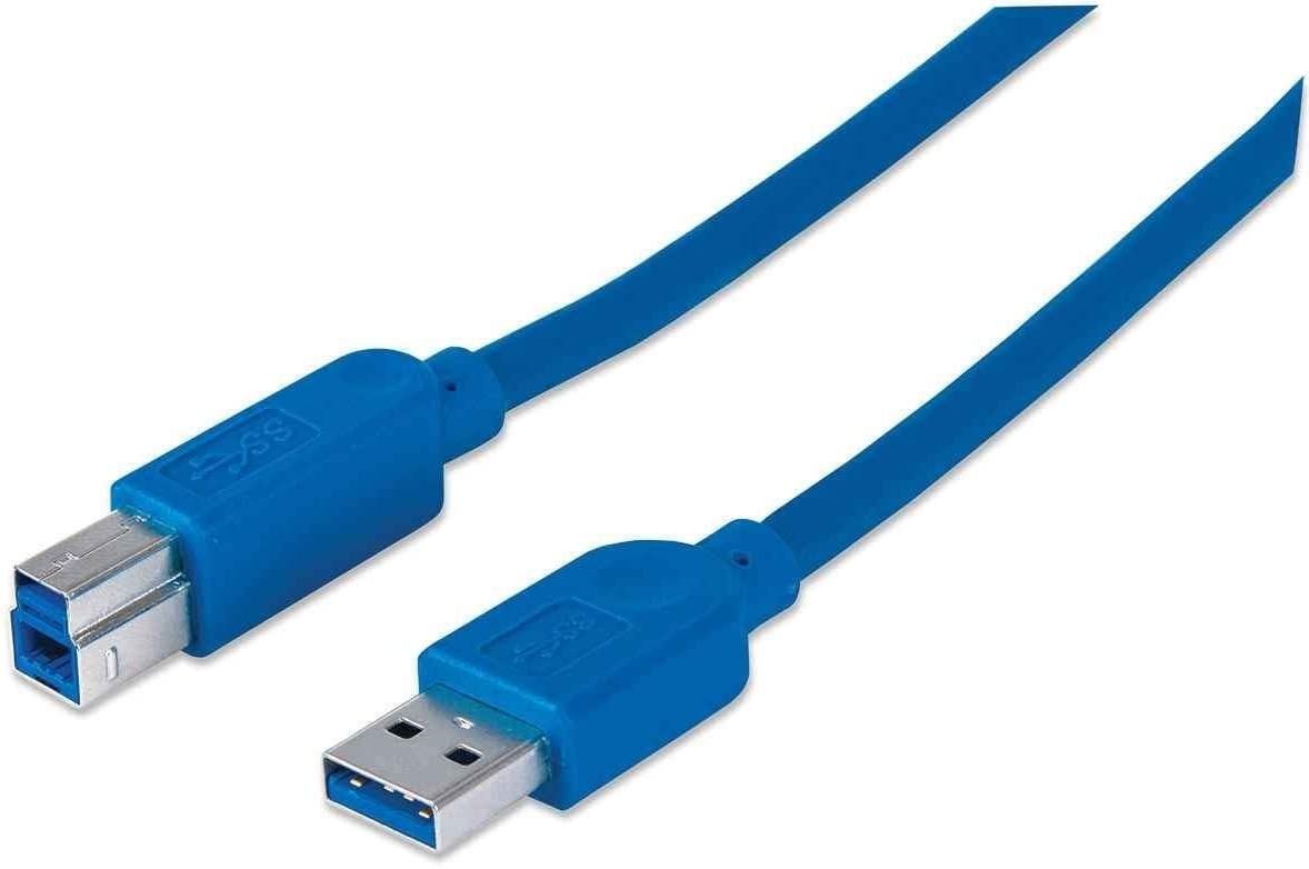 Купить Manhattan USB Type-A-USB Type-B 3 м 322454 в кредит в Алматы ...
