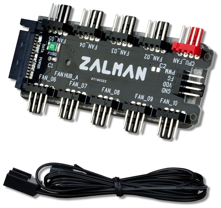 Купить Разветвитель Zalman ZM-PWM10FH SATA в Алматы – Магазин на Kaspi.kz