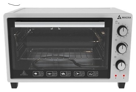 Купить Настольная электропечь Magna MF3215-01W/4 белый в Алматы ...