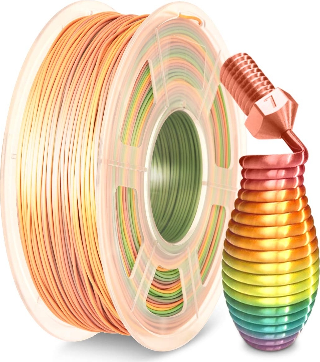 Купить Пластик для 3D-печати Creality PLA-Multicolor-Gradient ...