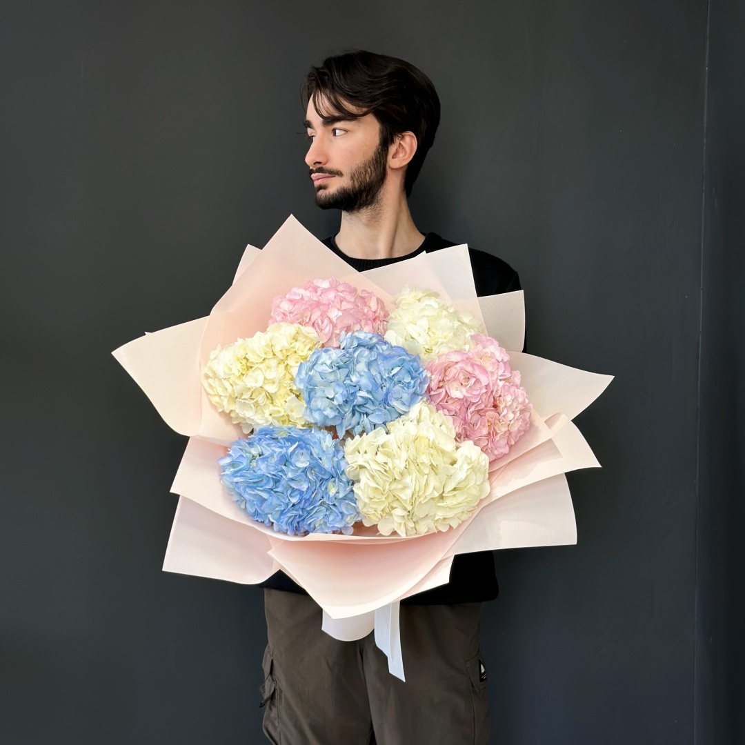 Купить PRIME flowers 795742 гортензия 7 шт 50 см в Алматы – Магазин на ...