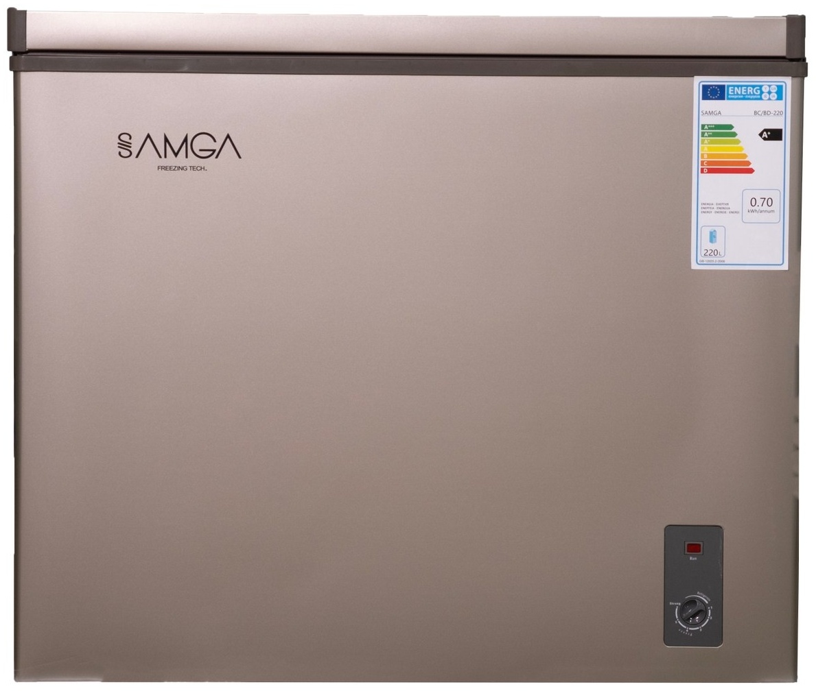 Купить Морозильник SAMGA BC/BD 220 л золотистый в Алматы – Магазин на ...