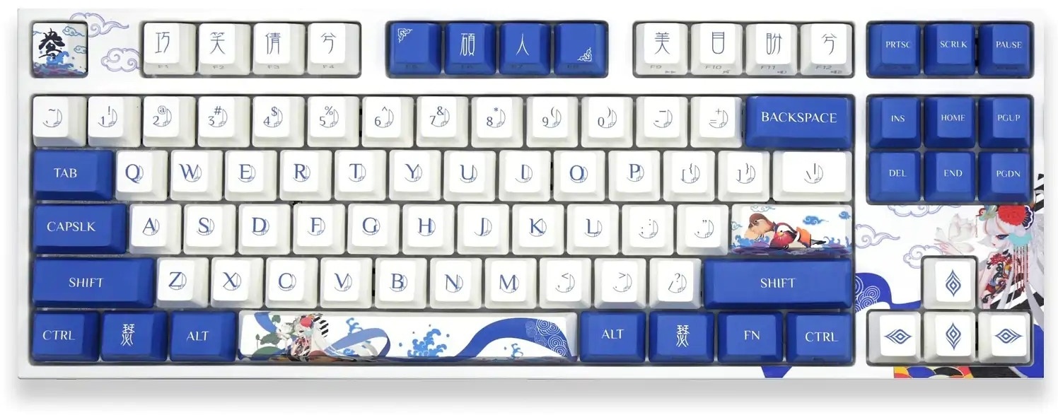 Купить Клавиатура VARMILO VA87M Lovebirds-I белый в кредит в Алматы ...