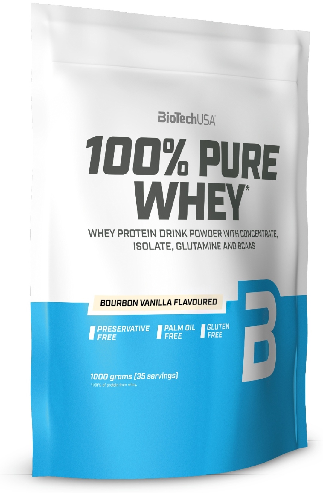 Купить Протеин BioTech USA 100% Pure Whey Бурбон с ванилью 1000 г в ...