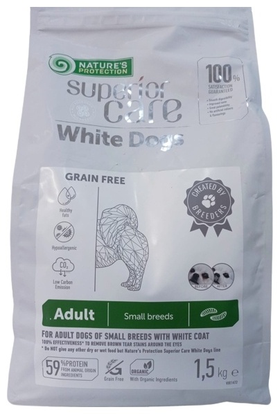 Купить Корм Natures Protection Superior Care White Dogs Grain Free для ...