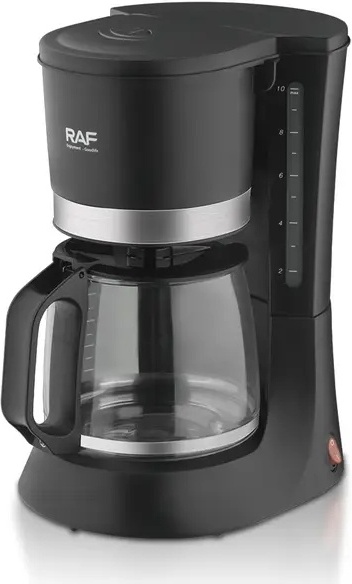 Купить Кофеварка RAF R.132 черный в Алматы – Магазин на Kaspi.kz