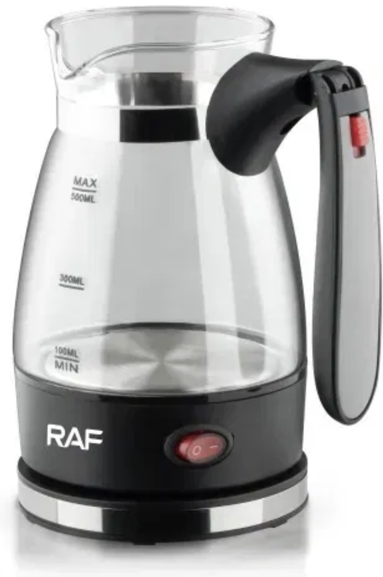 Купить Кофеварка RAF R-128 прозрачный в Алматы – Магазин на Kaspi.kz