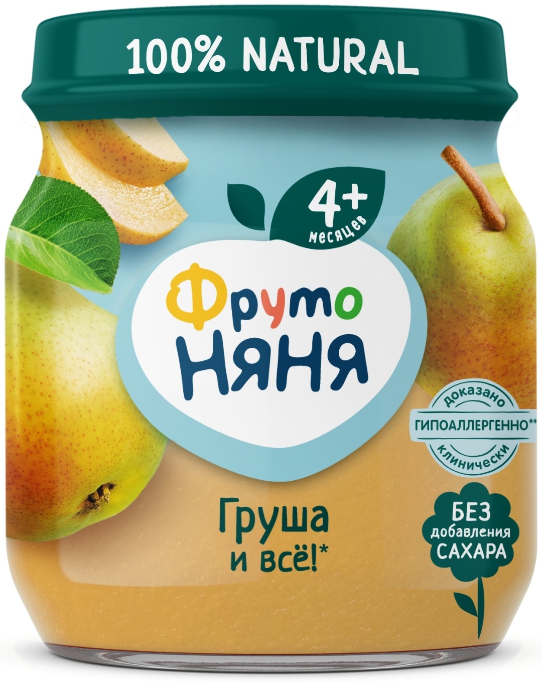 Купить Детское пюре Фрутоняня Груша 4+ 100 г в кредит в Алматы – Kaspi ...