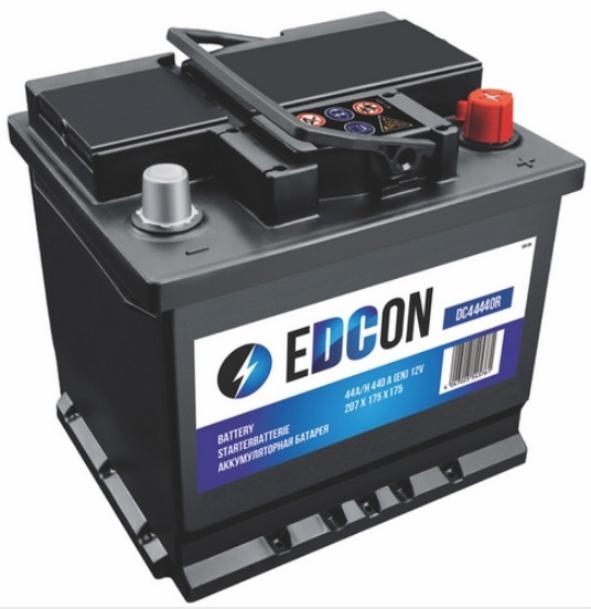 Купить Аккумулятор EDCON DC44440R 44Ah -/+ в Алматы – Магазин на Kaspi.kz