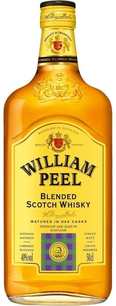 Купить Виски William Peel Blended купажированный 40% 500 мл в кредит в ...