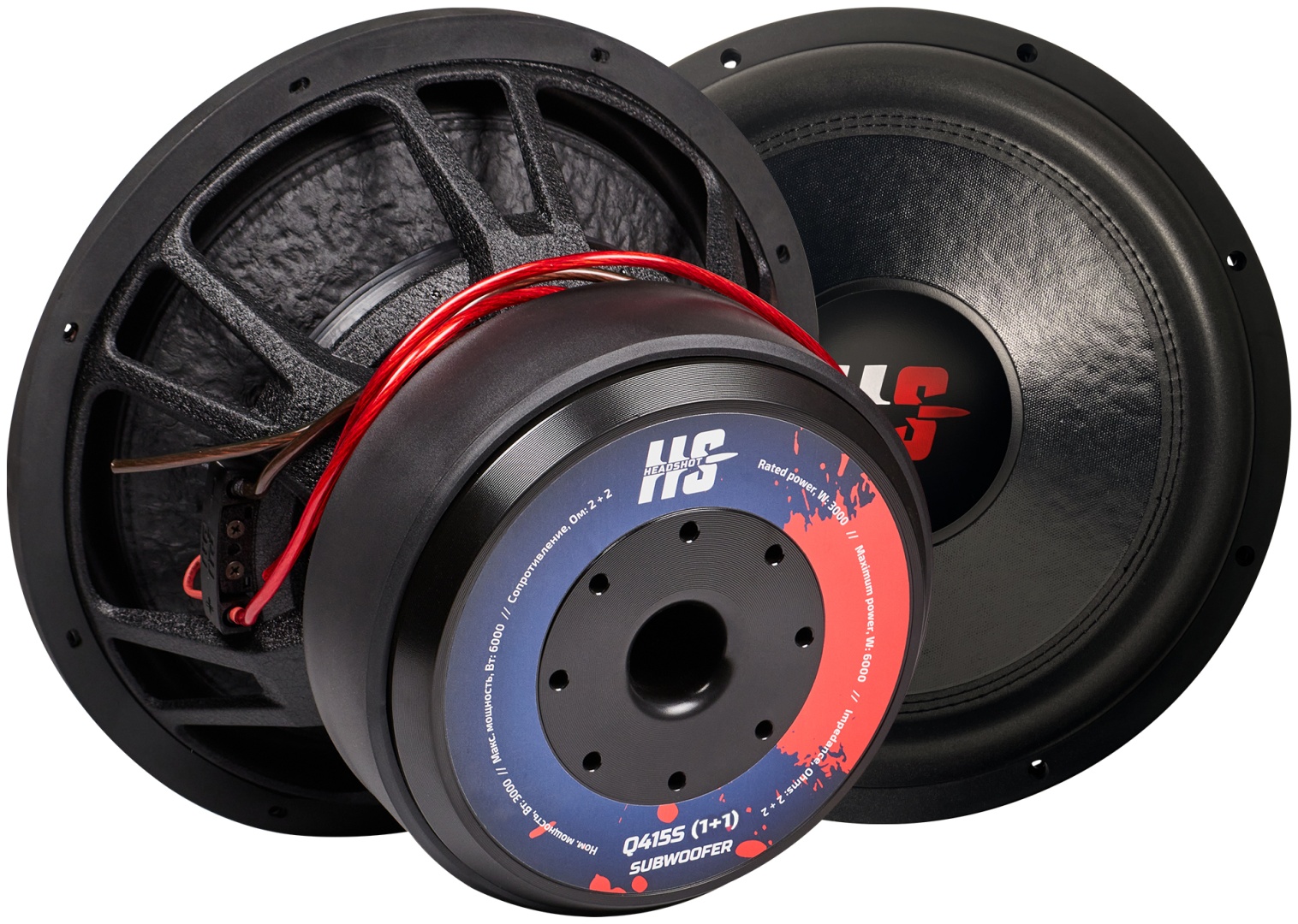 Купить Сабвуфер Kicx Headshot Q415S (1+1) в Алматы – Магазин на Kaspi.kz