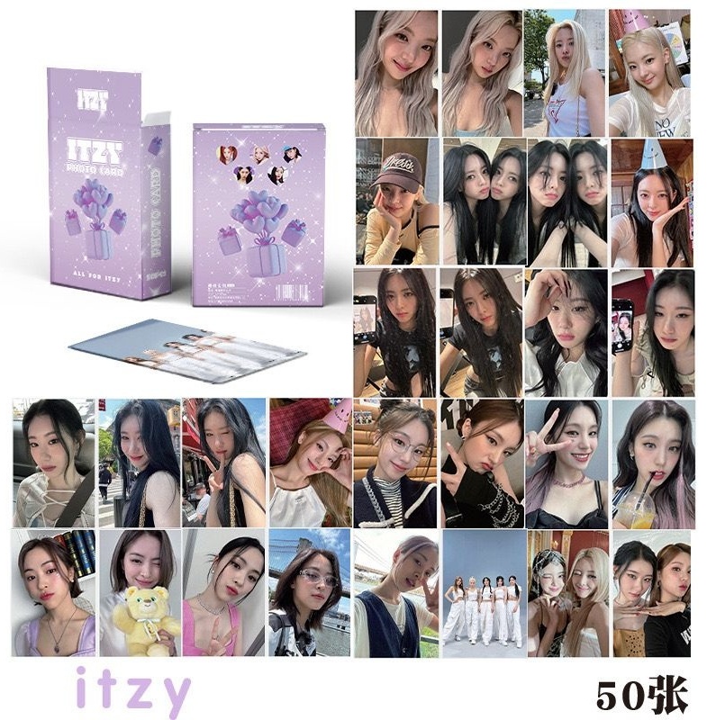Купить Коллекционные карточки Голо карты Итзи 500/50шт k-pop в Алматы ...