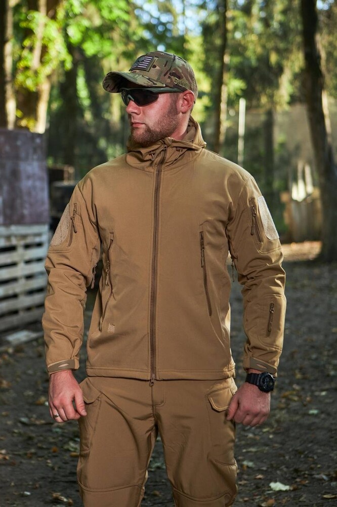 Купить Повседневный костюм ESDY WINDSTOPPER желтый 3XL в Алматы ...