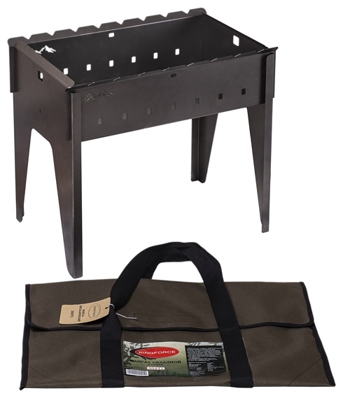 Купить Мангал KINGFORCE складной 30501 в Алматы – Магазин на Kaspi.kz