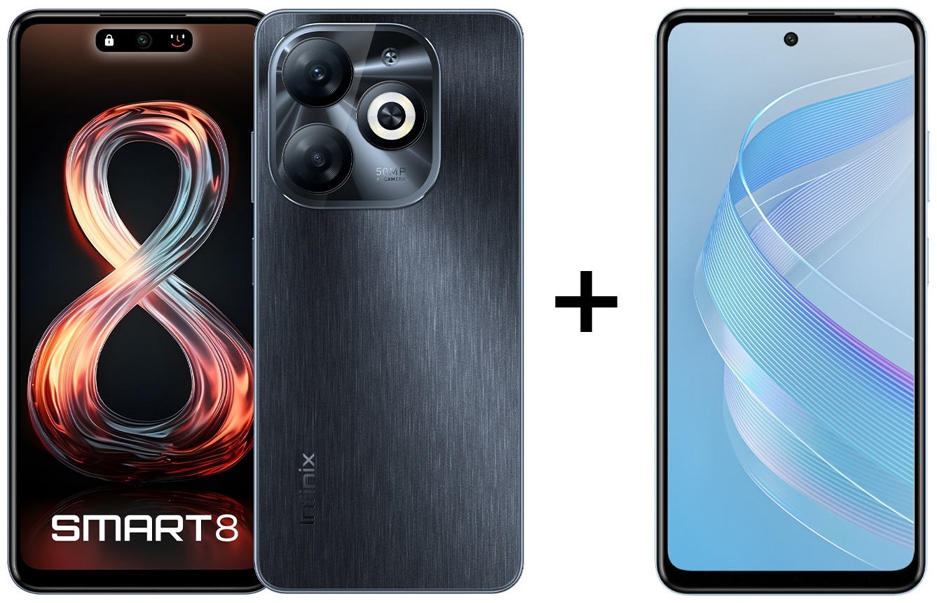 Купить Смартфон Infinix SMART 8 Pro 4 ГБ/128 ГБ черный + подарок в ...
