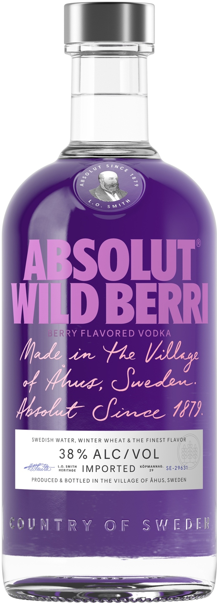 Купить Водка Absolut Wild Berry фруктовая черная смородина 38% 0.7 л в ...
