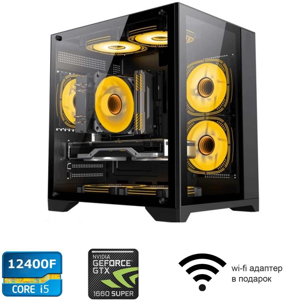Купить Системный блок Tehnicom i5-9600KF/ GTX 1660 Super/ 32GB/ 512 SSD ...