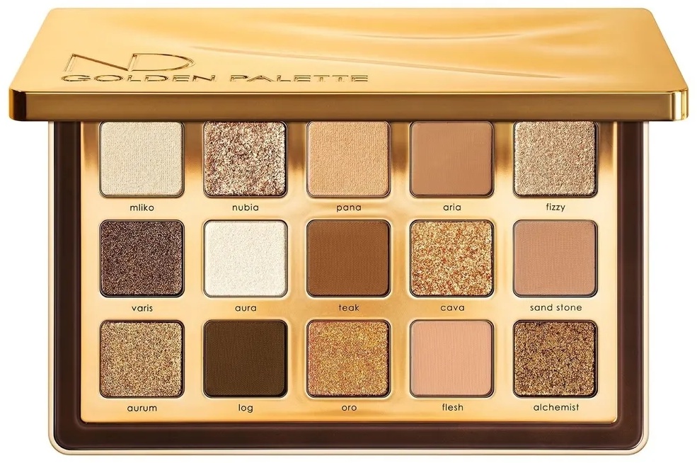 Купить NATASHA DENONA тени прессованные Gold Golden Pallete в Алматы ...