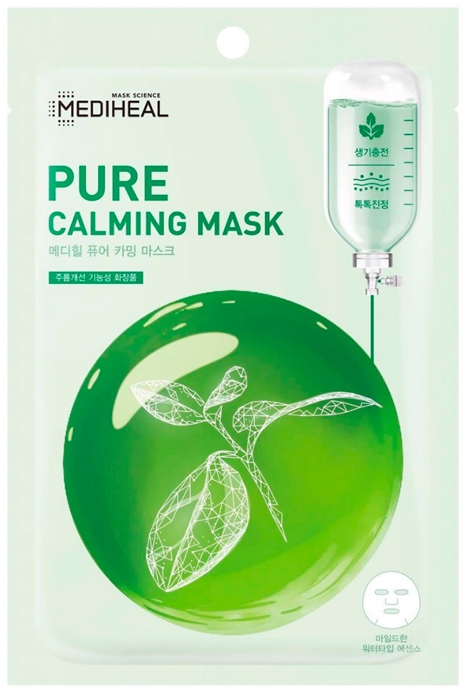 Купить Маска для лица Mediheal тканевая Pure Calming Mask 1 шт в Алматы ...