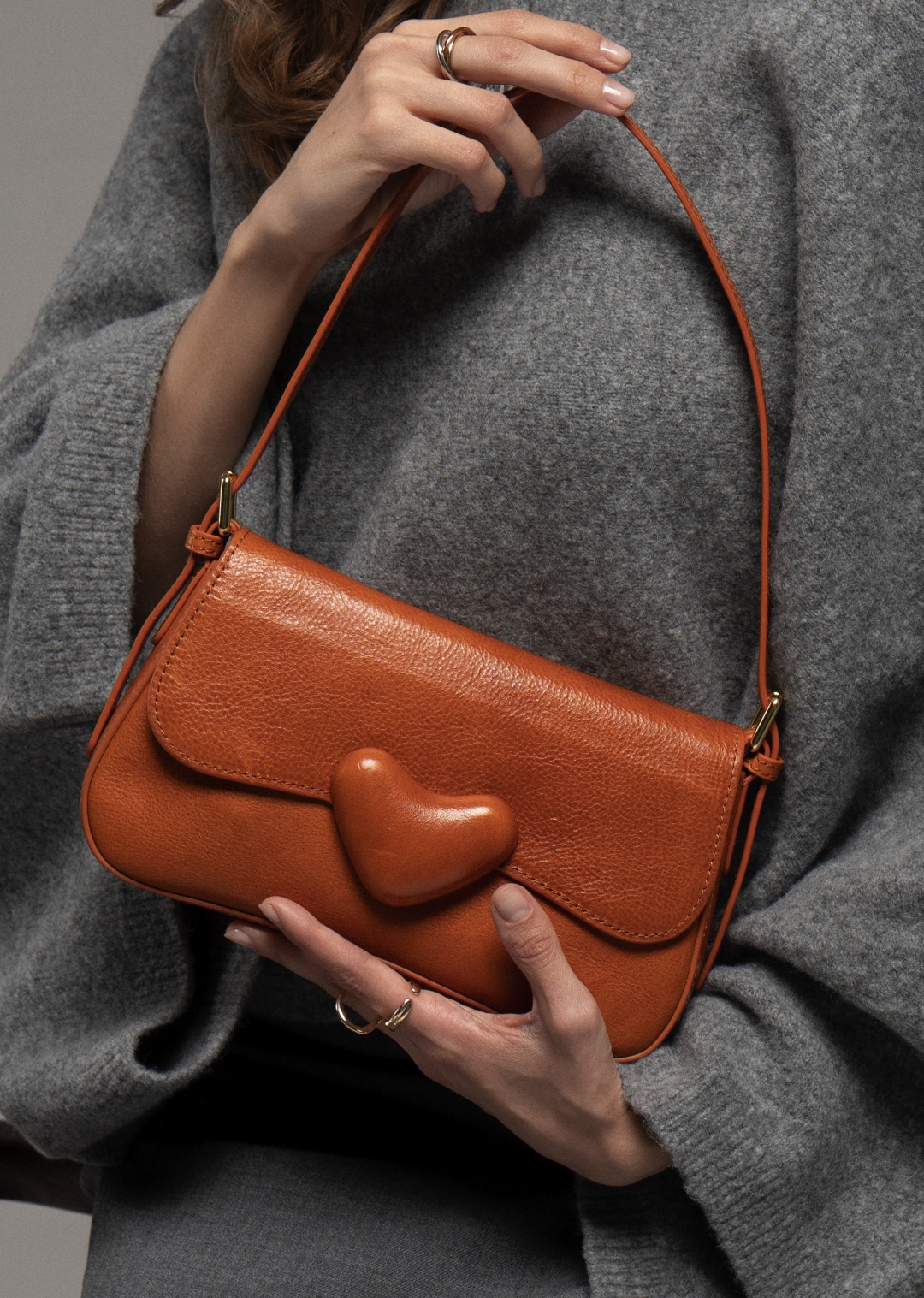 Купить Сумка багет NEW SIX 88886A2 натуральная кожа охра в Алматы ...