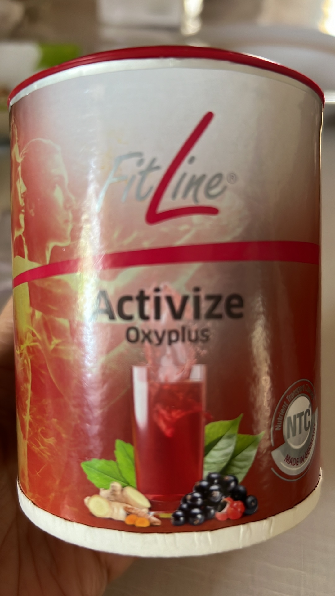 Купить FitLine Activize Oxyplus со вкусом черной смородины порошок 175 ...