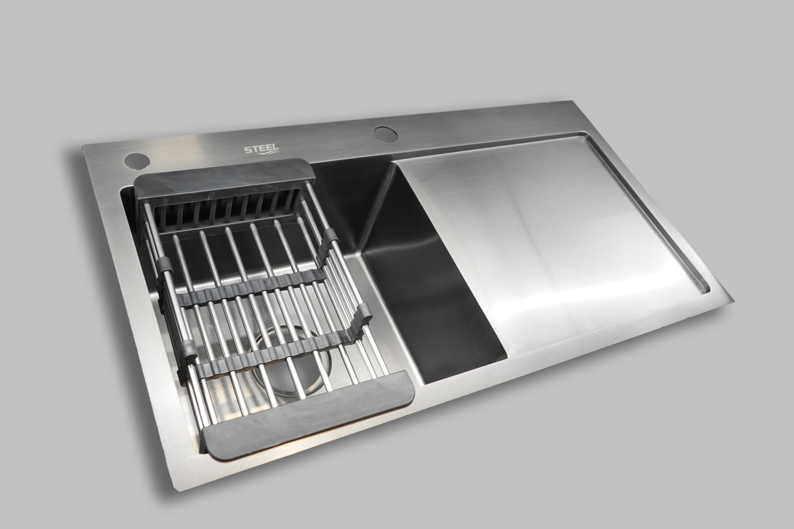 Купить Кухонная мойка GUDSINK врезная 515168 78x43 черный в Алматы ...