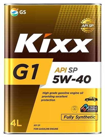 Купить Моторное масло Синтетическое Kixx G1 SP 5W-40 4 л в Алматы ...