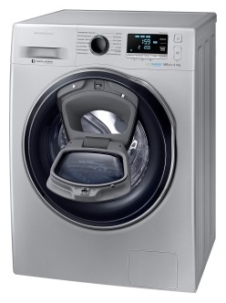 Купить Стиральная машина Samsung WW80K6210RS/LD серебристый в кредит в ...
