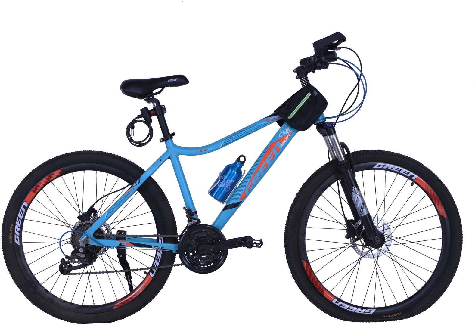 Купить Велосипед Green Bike Sport VIP 26 дюйм 2022 17 дюймов голубой в ...