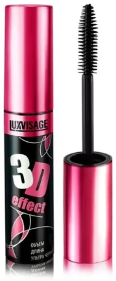 Купить Тушь для ресниц LUXVISAGE 3D Effect для объема, удлиняющая ...