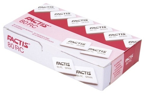 Купить Ластик FACTIS CNF80RC, 1 шт в кредит в Алматы – Kaspi Магазин