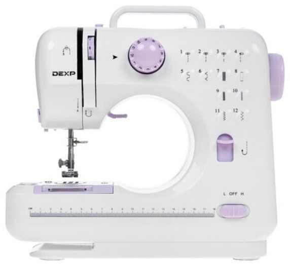 Купить Швейная машина DEXP SM-1200 белый в Алматы – Магазин на Kaspi.kz