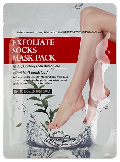 Купить Grace Day Exfoliate Socks крем-маска для ног 40 г в Алматы ...