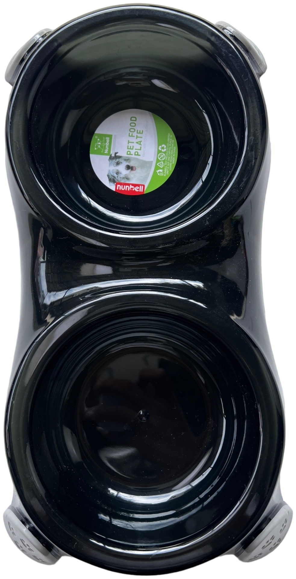 Купить Nunbell Миска двойная 515168 230 мл черный в Алматы – Магазин на ...