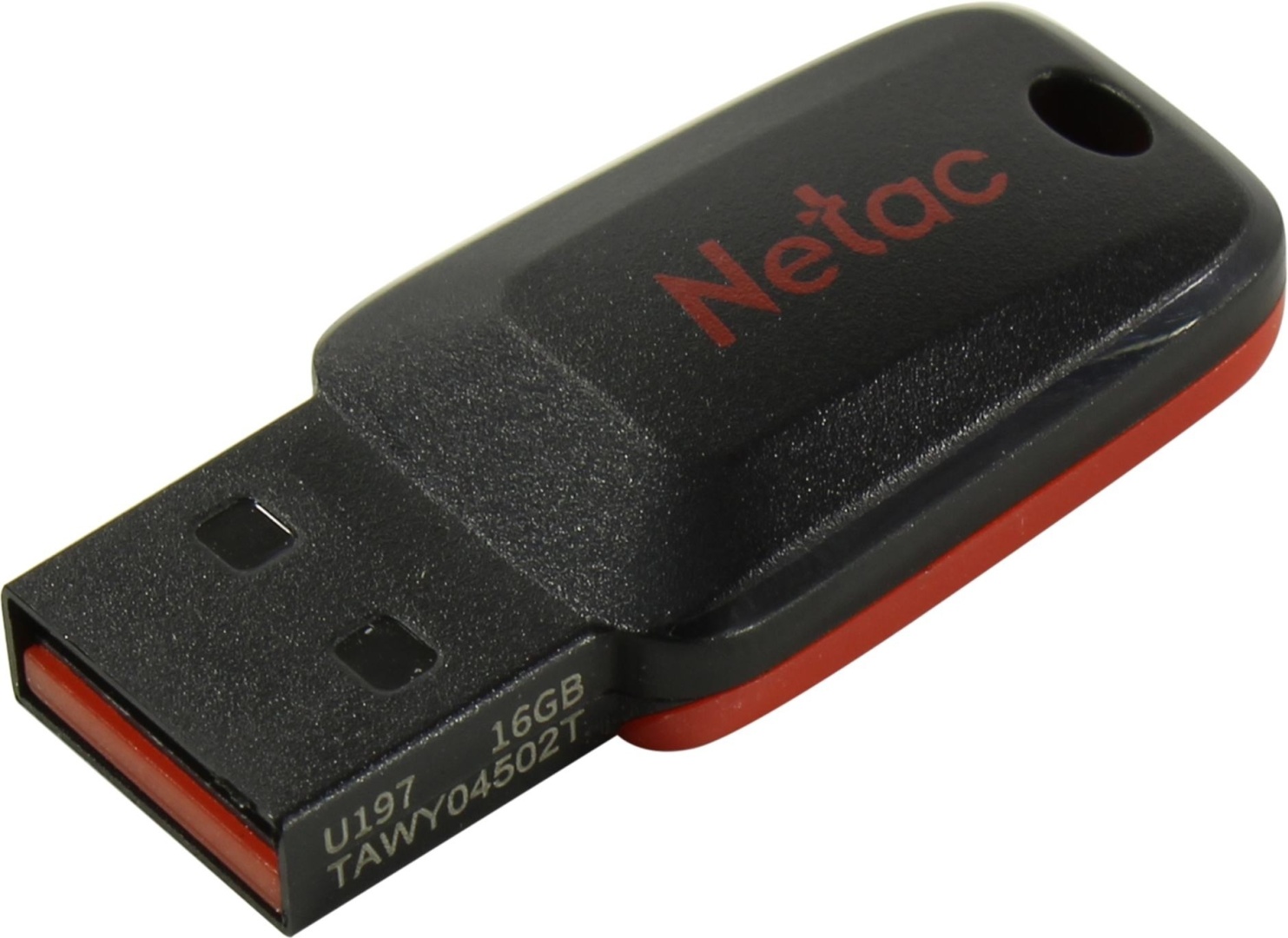 Купить USB Flash карта Netac U197 16GB черный-красный в Алматы ...